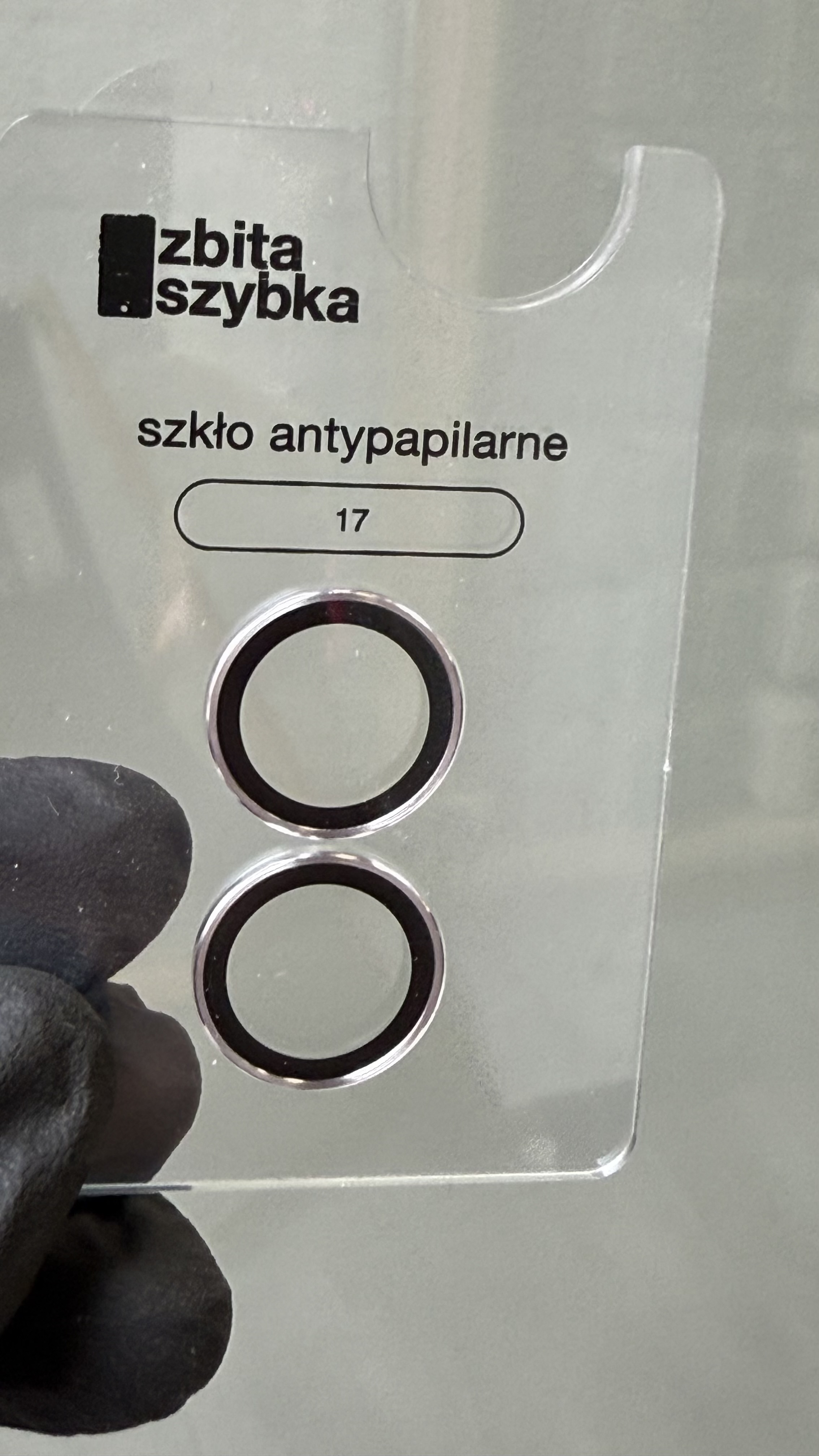 Szkło Antypapilarne Zbita Szybka na aparat iPhone - ZbitaSzybka.shop